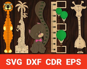 Cnc Growth Chart Cm Dxf - Etsy