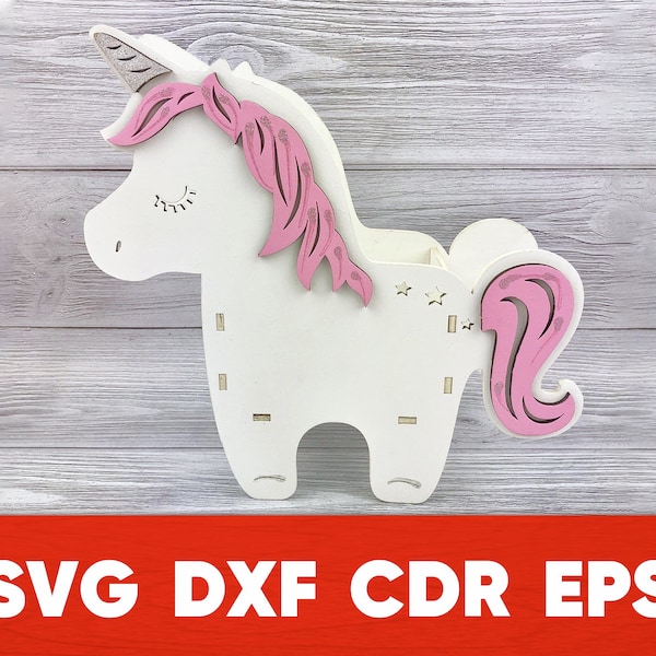 Unicorn Desk Decor - Etsy