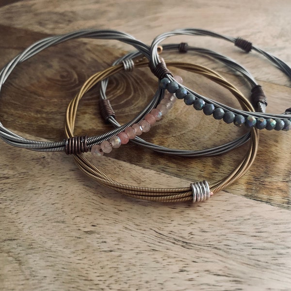 Guitar String Bracelets - Etsy