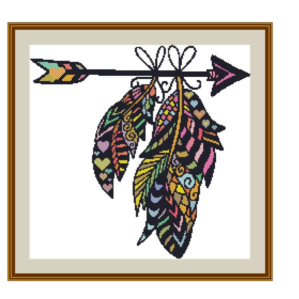 Arrow Cross Stitch - Etsy
