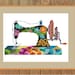Sewing Machine Cross Stitch / Pattern Pdf / Mandala Cross Stitch ...