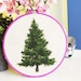 Cross Stitch, Pine Tree, Christmas Tree, Counted Cross Stitch, Modern ...