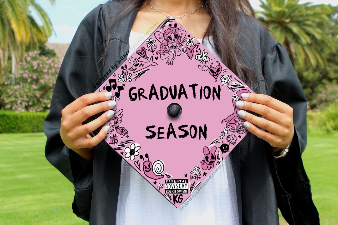 Karol G Grad Cap Design CARDSTOCK Graduation Cap Design Album, Music ...