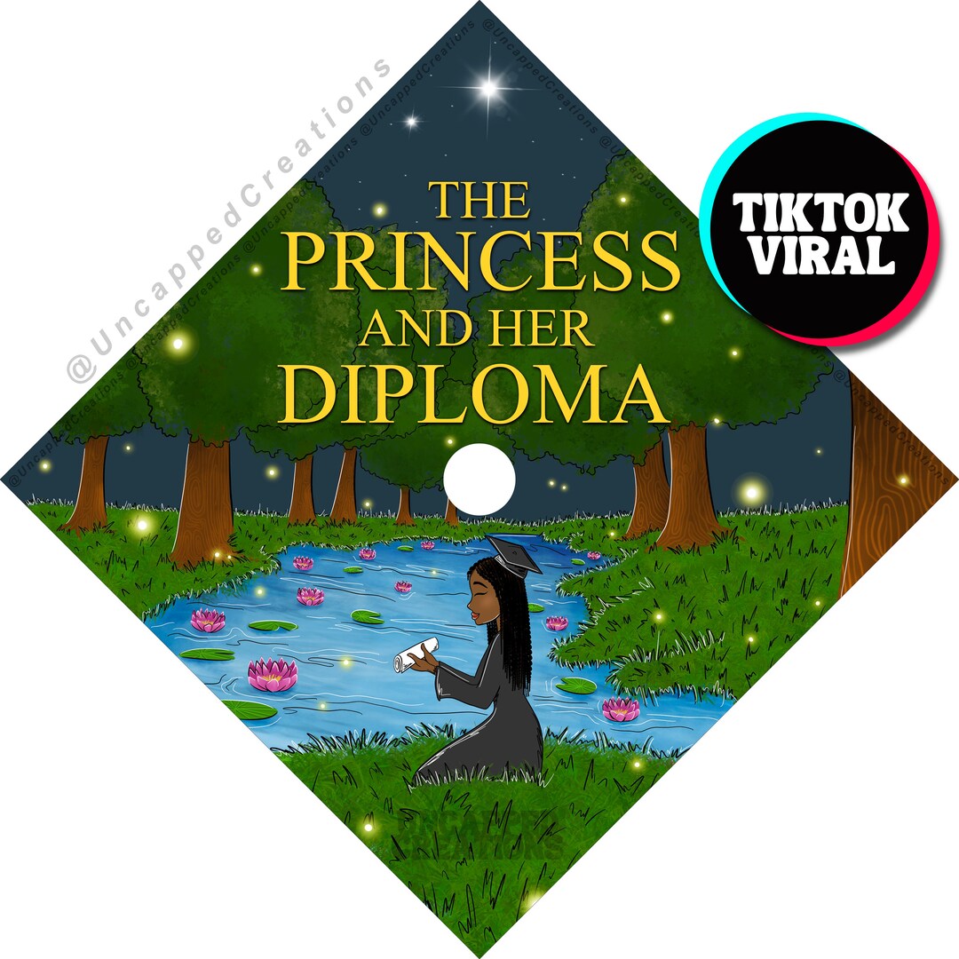 New Orleans Grad Cap Design CARDSTOCK Graduation Cap Design Magical ...