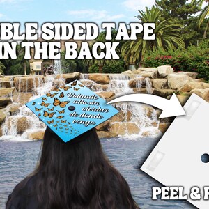 Immigrant Grad Cap Design | CARDSTOCK Graduation Cap Design | Monarch ...