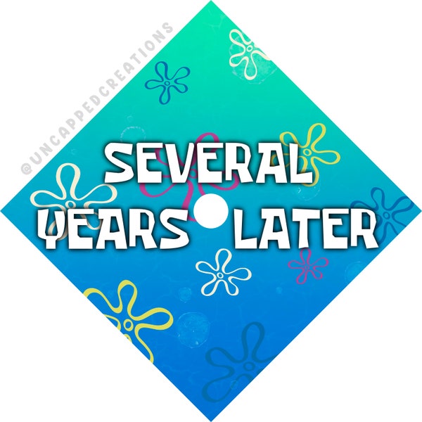 Spongebob Grad Cap - Etsy