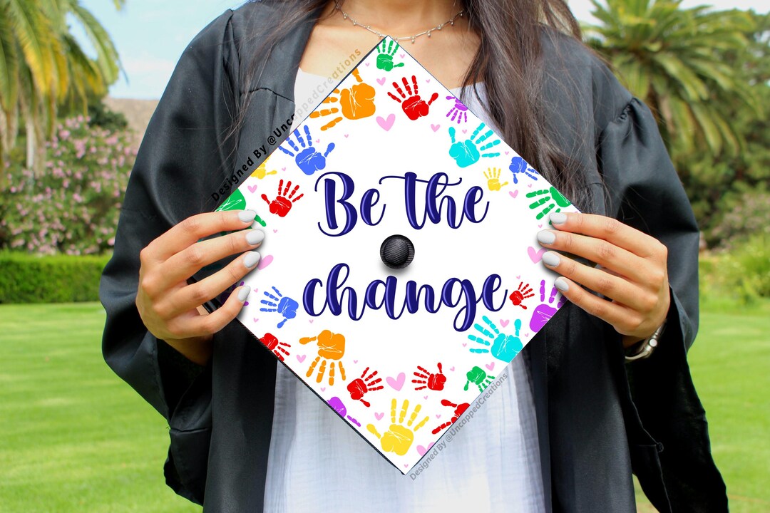 Early Childhood Education Grad Cap Design | CARDSTOCK Graduation Cap ...
