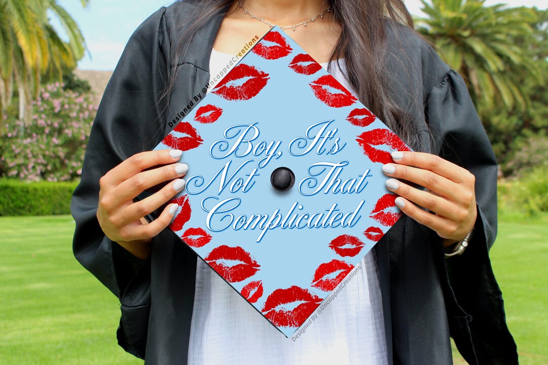 Sabrina Carpenter Graduation Cap | PRINTED Grad Cap Topper | Last ...