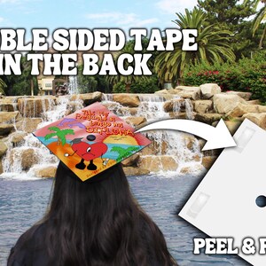 Titi Me Pregunto Grad Cap Design | CARDSTOCK Printed Cap Topper | Bad ...