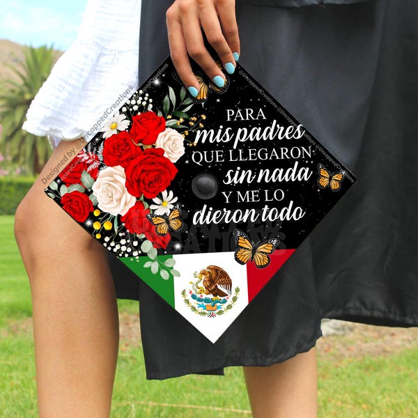 Mexican Graduation Cap Topper - Etsy