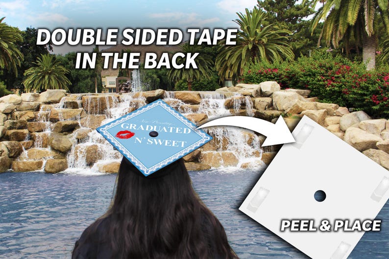 Sabrina Carpentergraduation Cap | PRINTED Grad Cap Topper | Short N ...