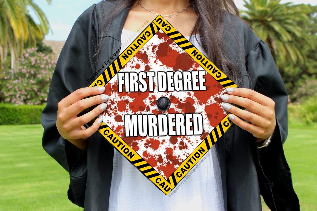 Forensics Grad Cap Design | CARDSTOCK Printed Cap Topper | Police Grad ...