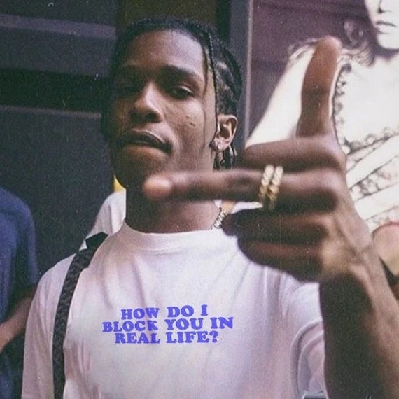 Block You in Real Life T-shirt | Etsy