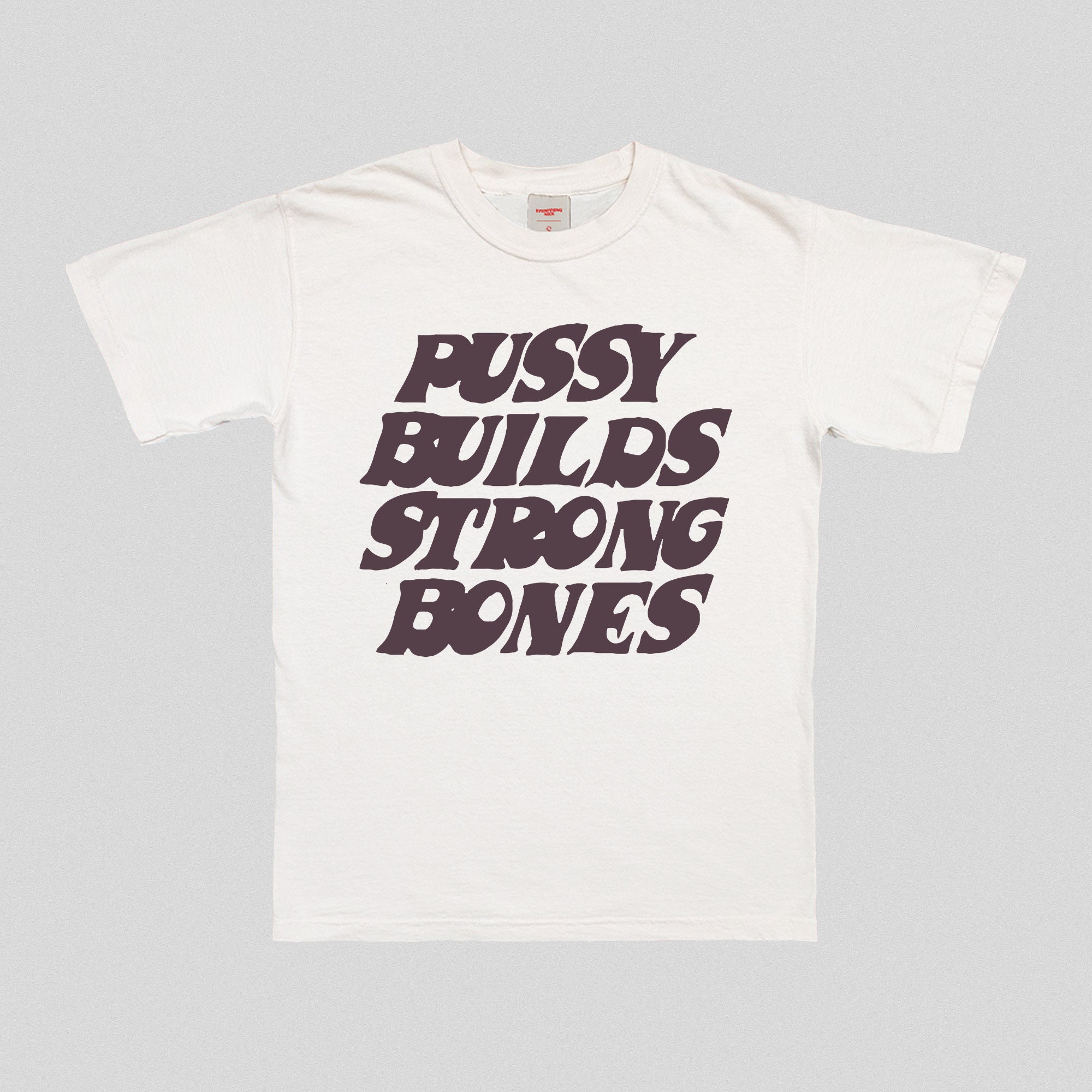 Pussy Builds Strong Bones T-shirt - Etsy