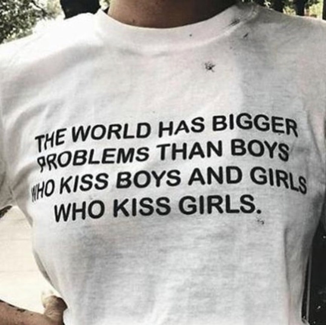 World Has Bigger Problems T-shirt - Etsy