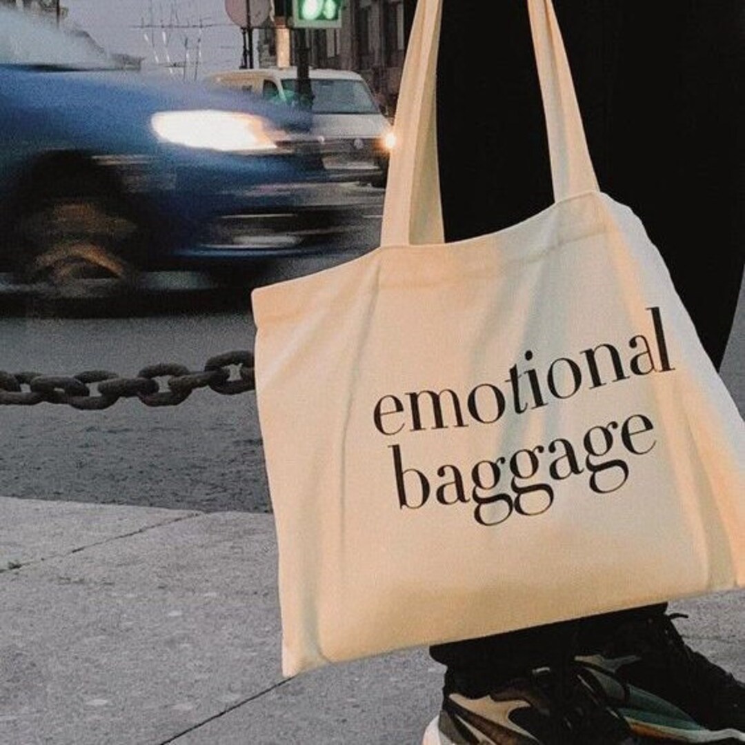 Emotional Baggage Tote Bag - Etsy