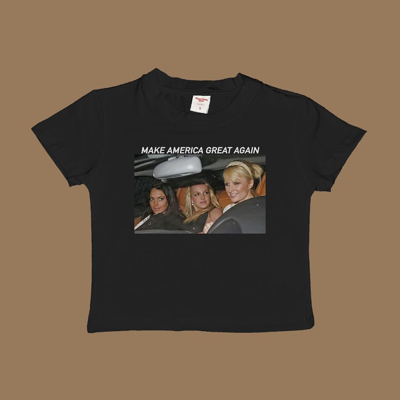 Make America Great Again Baby Tee - Etsy
