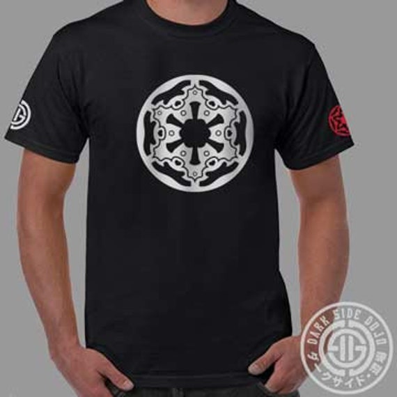 Imperial Samurai Crest T Shirt mon monsh mondokoro kamon emblem star wars cog vader