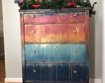 Hand painted dresser | Etsy