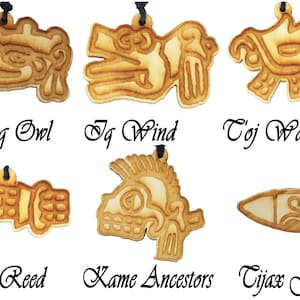 CHOOSE YOURS Aztec Nagual Amulets Aztec Signs Aztec Jewelry Laser ...