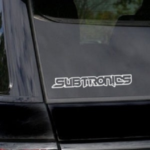 Subtronics Name Logo Decal Laptop Car/multiple Colors - Etsy