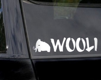 Wooli DJ Logo Vinyl Decal EDM Car Laptop Phone Window Sticker - Etsy