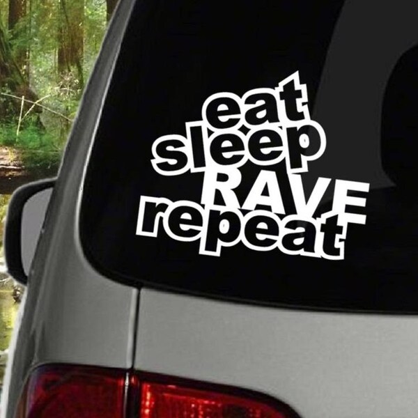 Eat Sleep Rave - Etsy