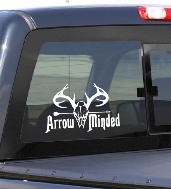 Memorabilia Art & Collectibles Collectibles Arrow Minded Hunting Decal ...