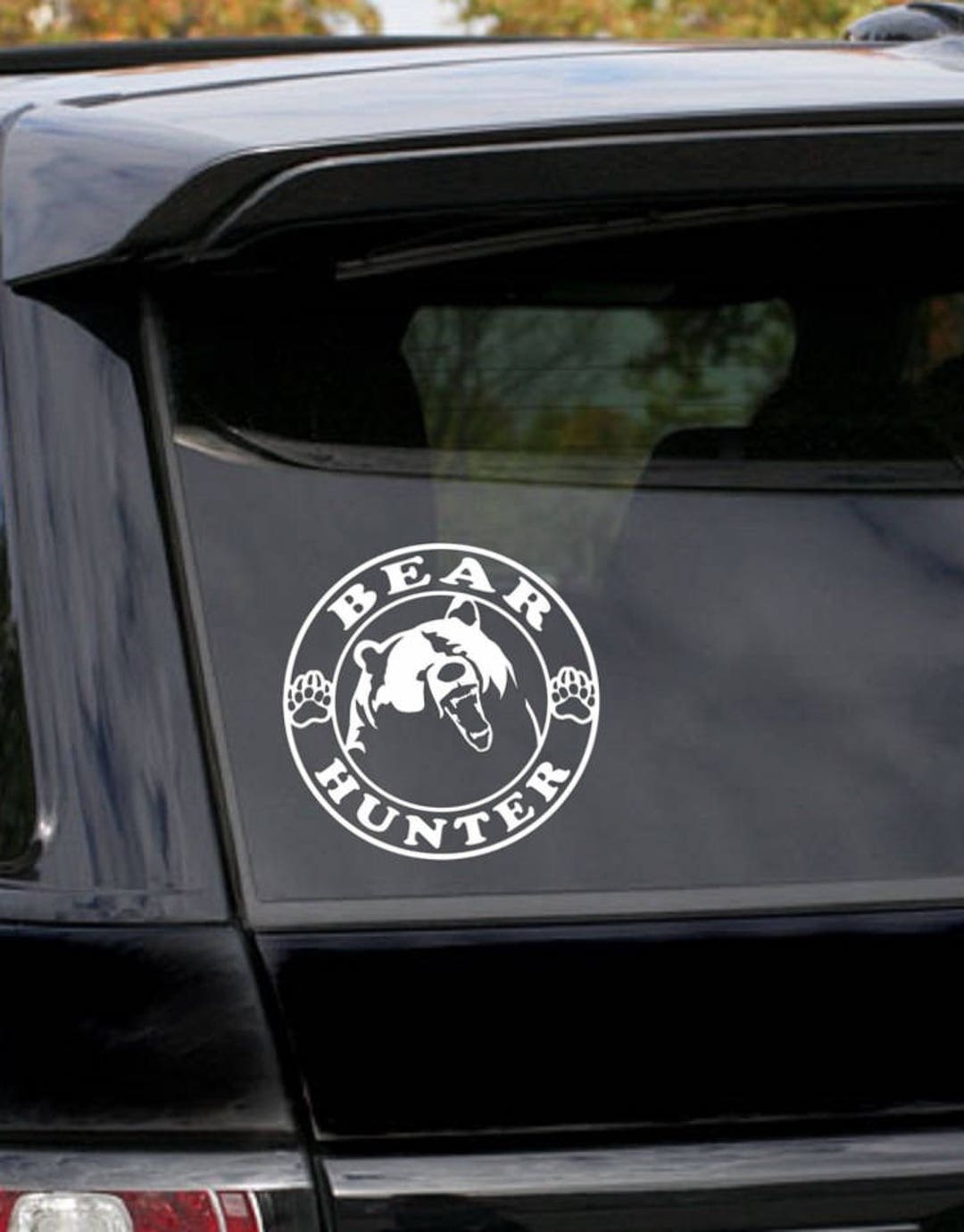 Bear Hunter Decal /multiple Colors - Etsy