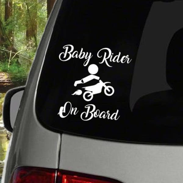 Rider Decal - Etsy