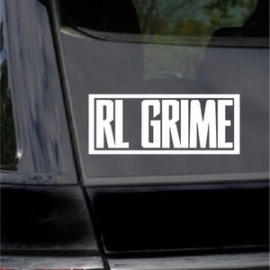 RL Grime DJ Vinyl Decal, EDM, Car, Laptop, Phone, Window, Bumper ...