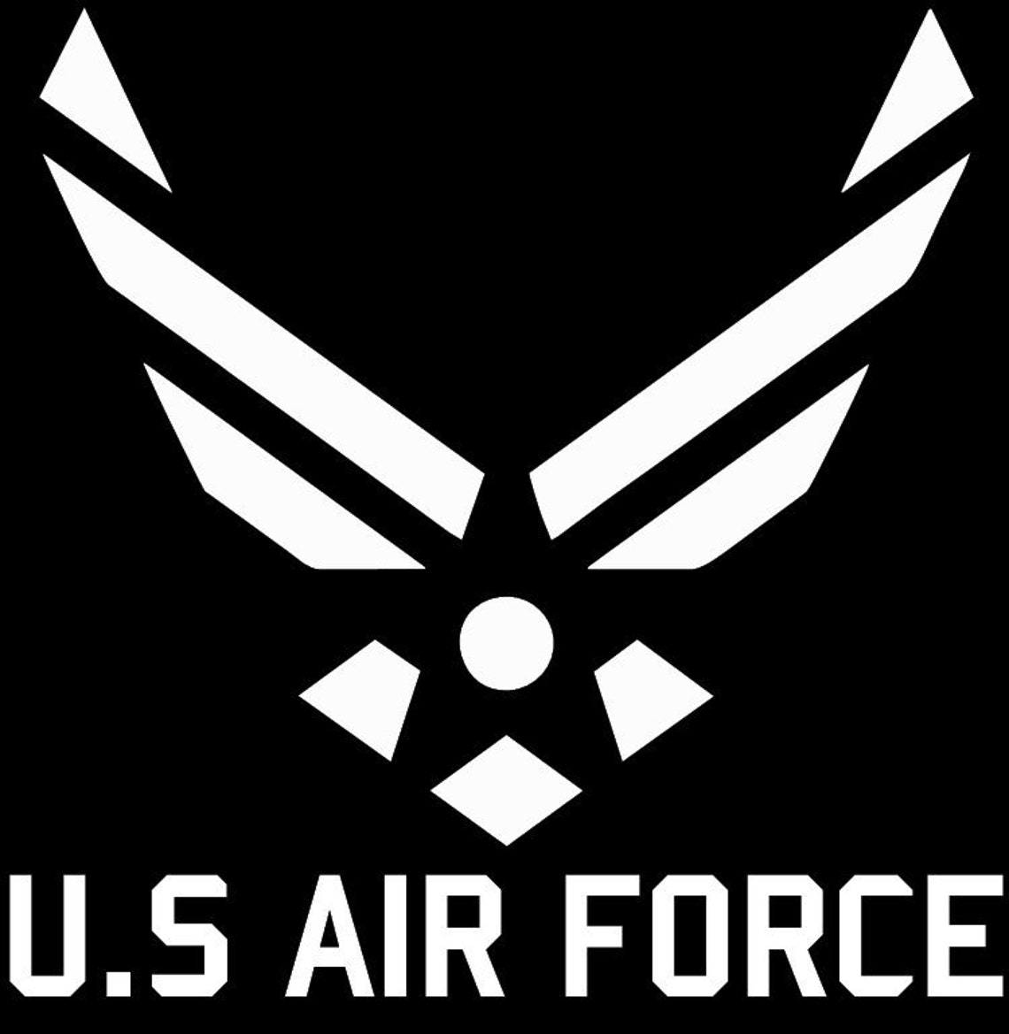 U.S Air Force Decal /multiple Colors - Etsy