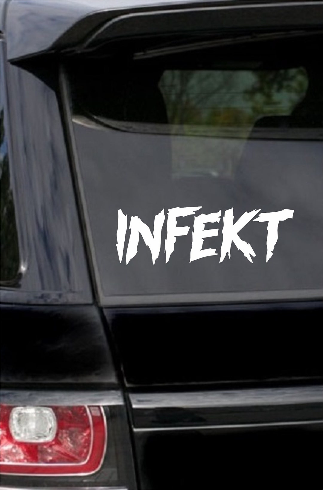 Infekt DJ Vinyl Decal, EDM, Car, Laptop, Phone, Window, Bumper Sticker ...