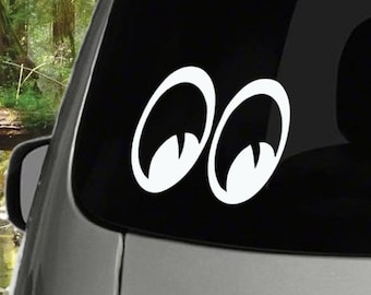 Mooneyes Moon Eyes Vintage Style Racing Decal Sticker Tool Box Sticker ...