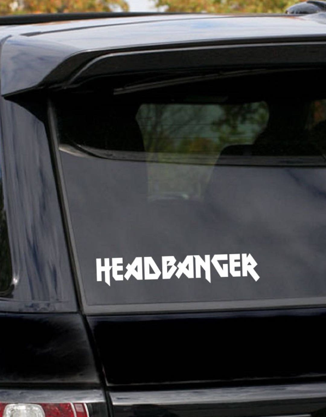 HEADBANGER Decal /multiple Colors - Etsy