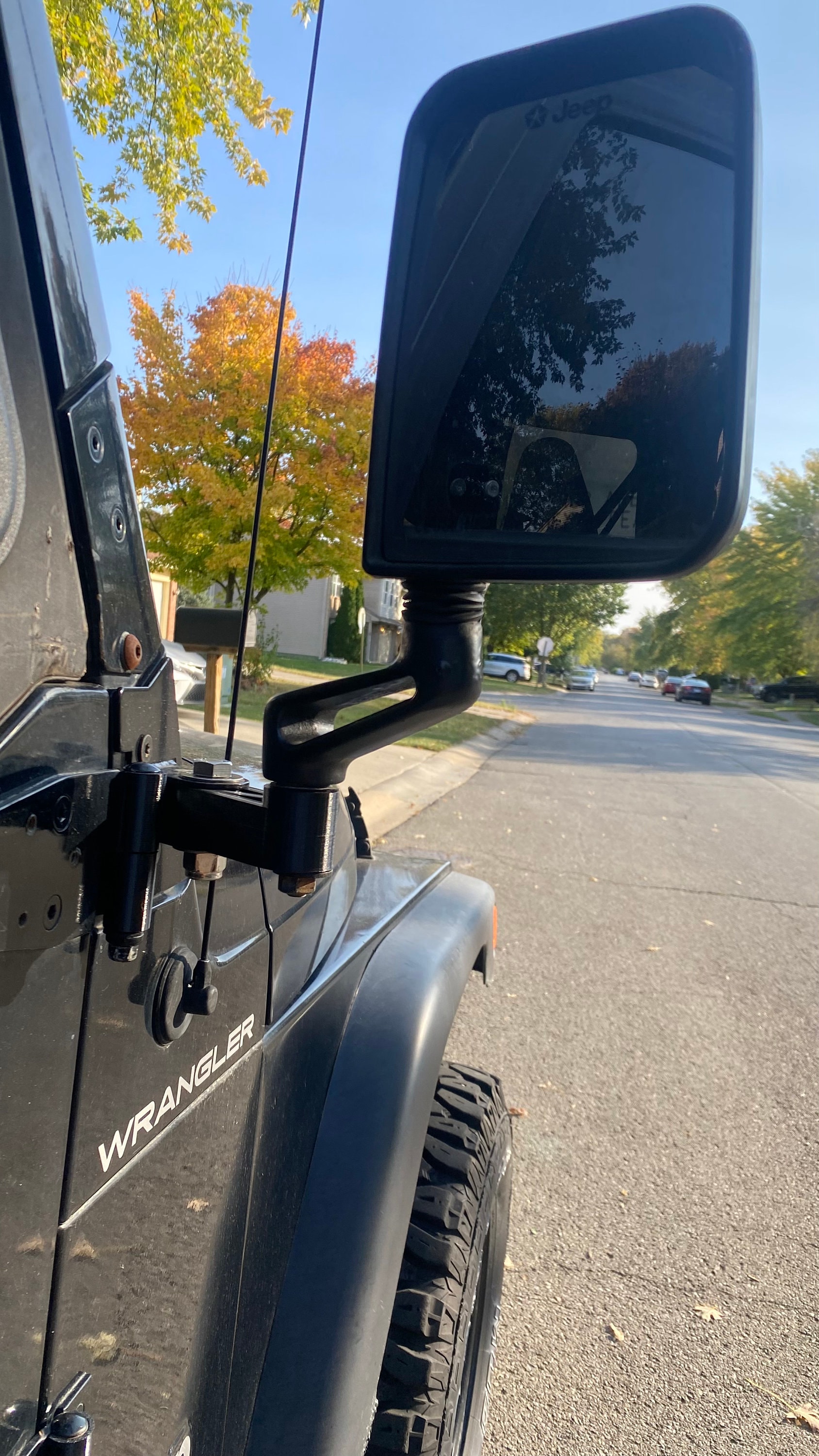 Jeep TJ - Mirror Extention Kit — Printi-Parts