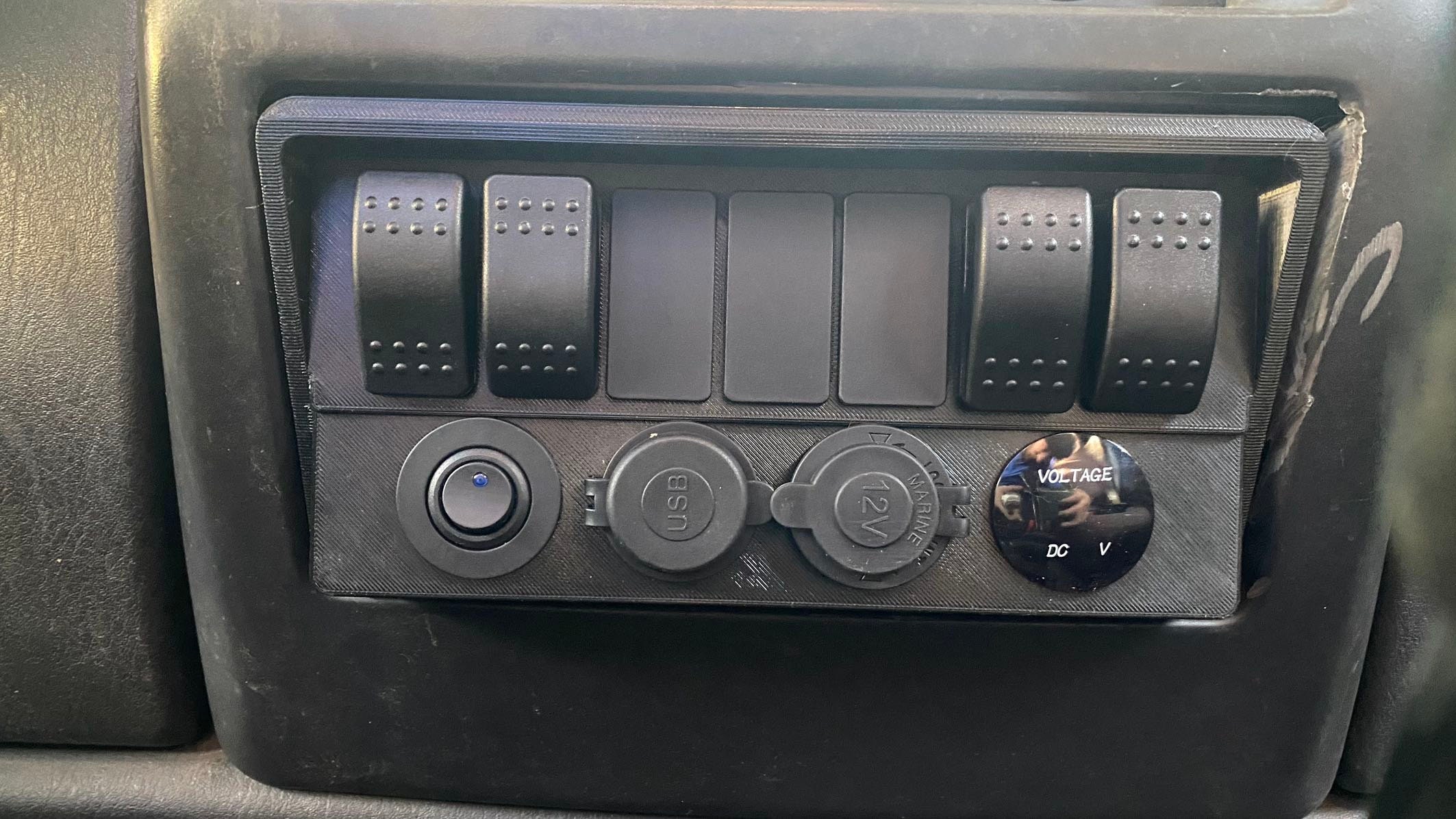 Jeep TJ - Switch Panel — Printi-Parts