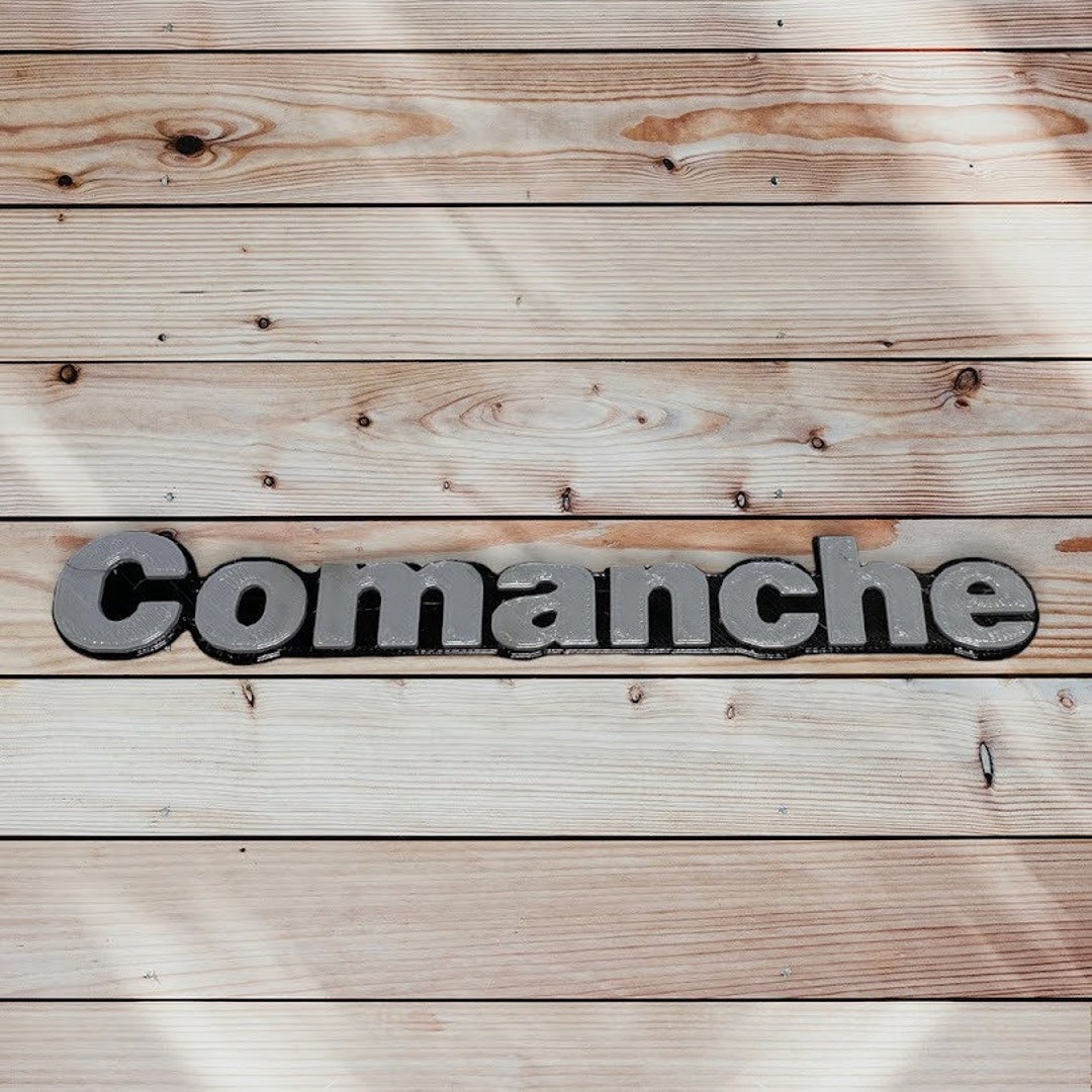 86-92 Comanche MJ Fender Emblem Set - Etsy