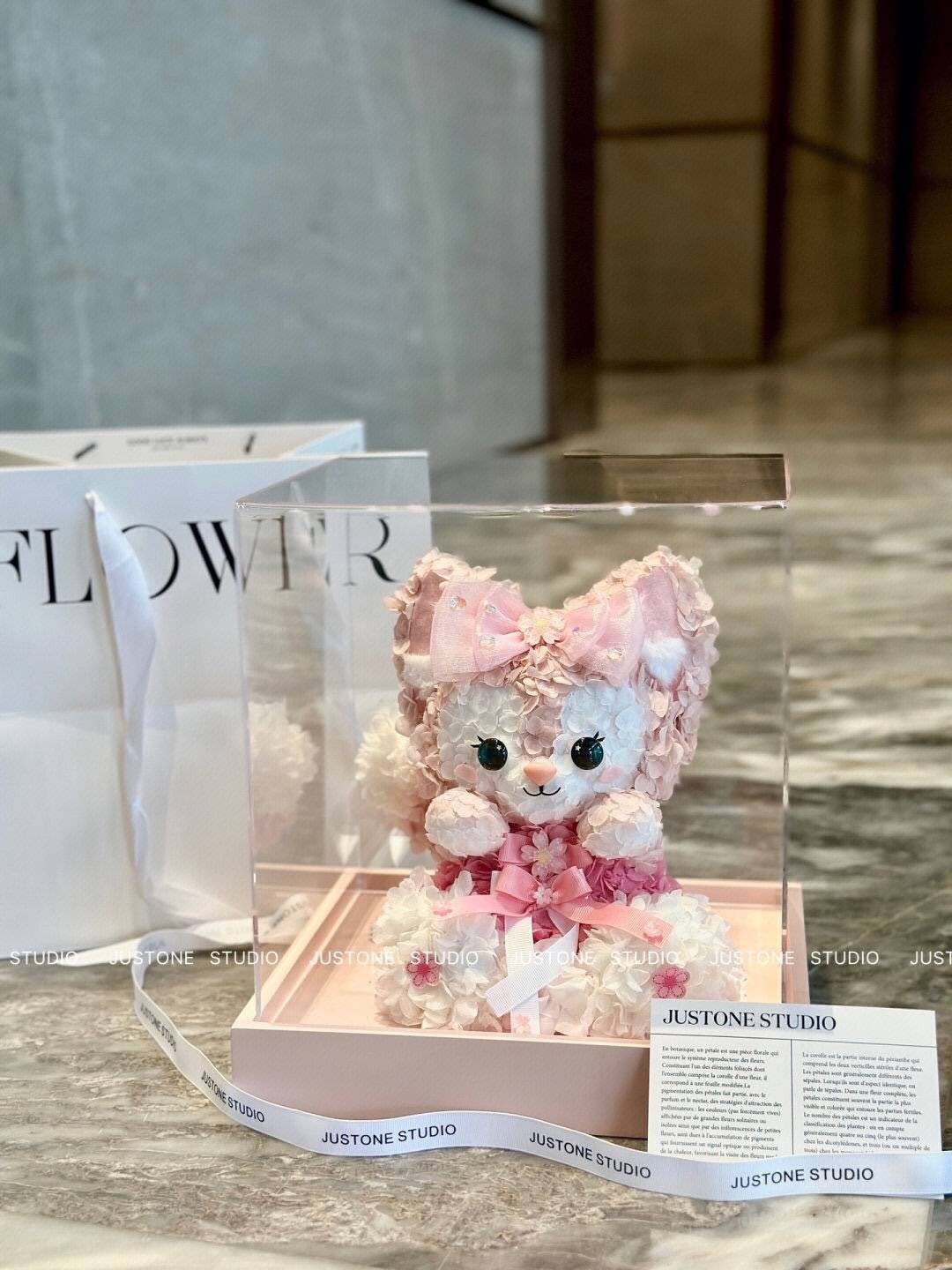 Linabell Acrylic Box Preserved Flowers - Etsy