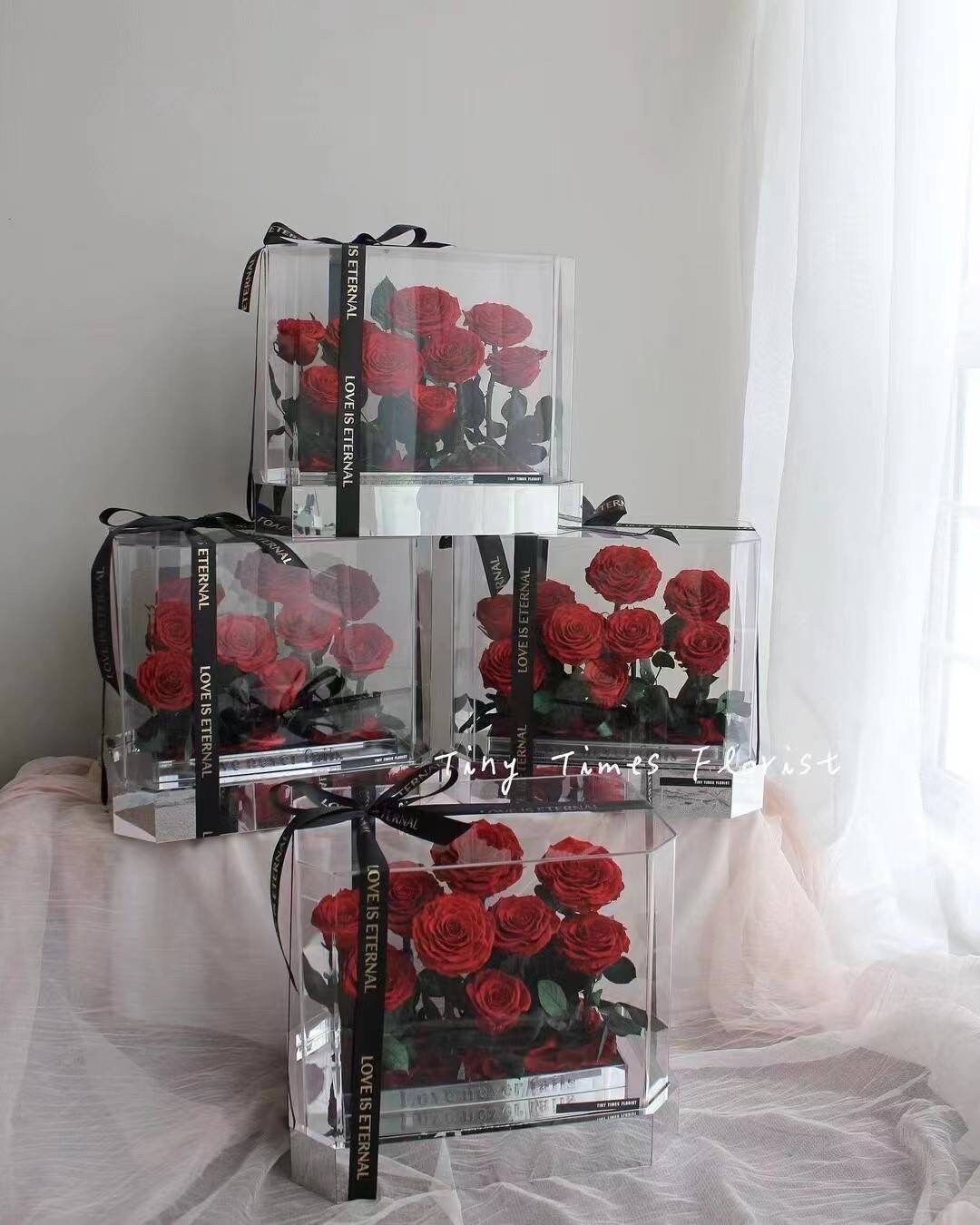 Preserved Flower Big Roses Prince Garden Eternal Love - Etsy