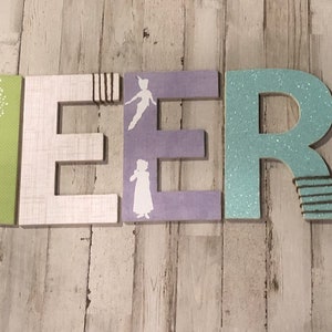 Girl Peter Pan Letters - Etsy