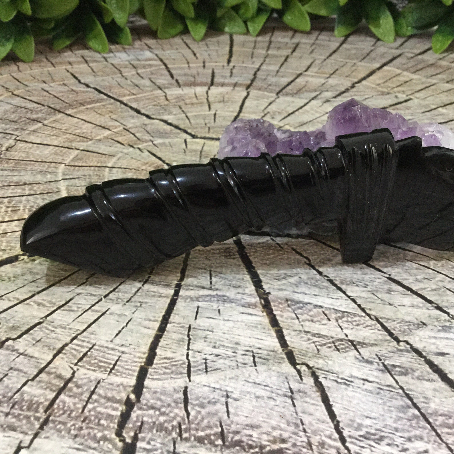 Obsidian Sword Opens Large Obsidian Cards Gift for Him - Etsy