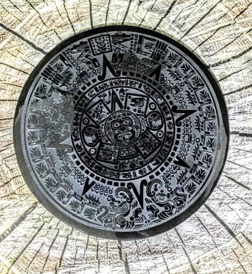 Obsidian Calendar, Aztec Stone of the Sun - Etsy