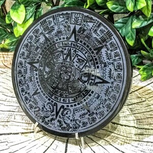 Obsidian Calendar, Aztec Stone of the Sun - Etsy