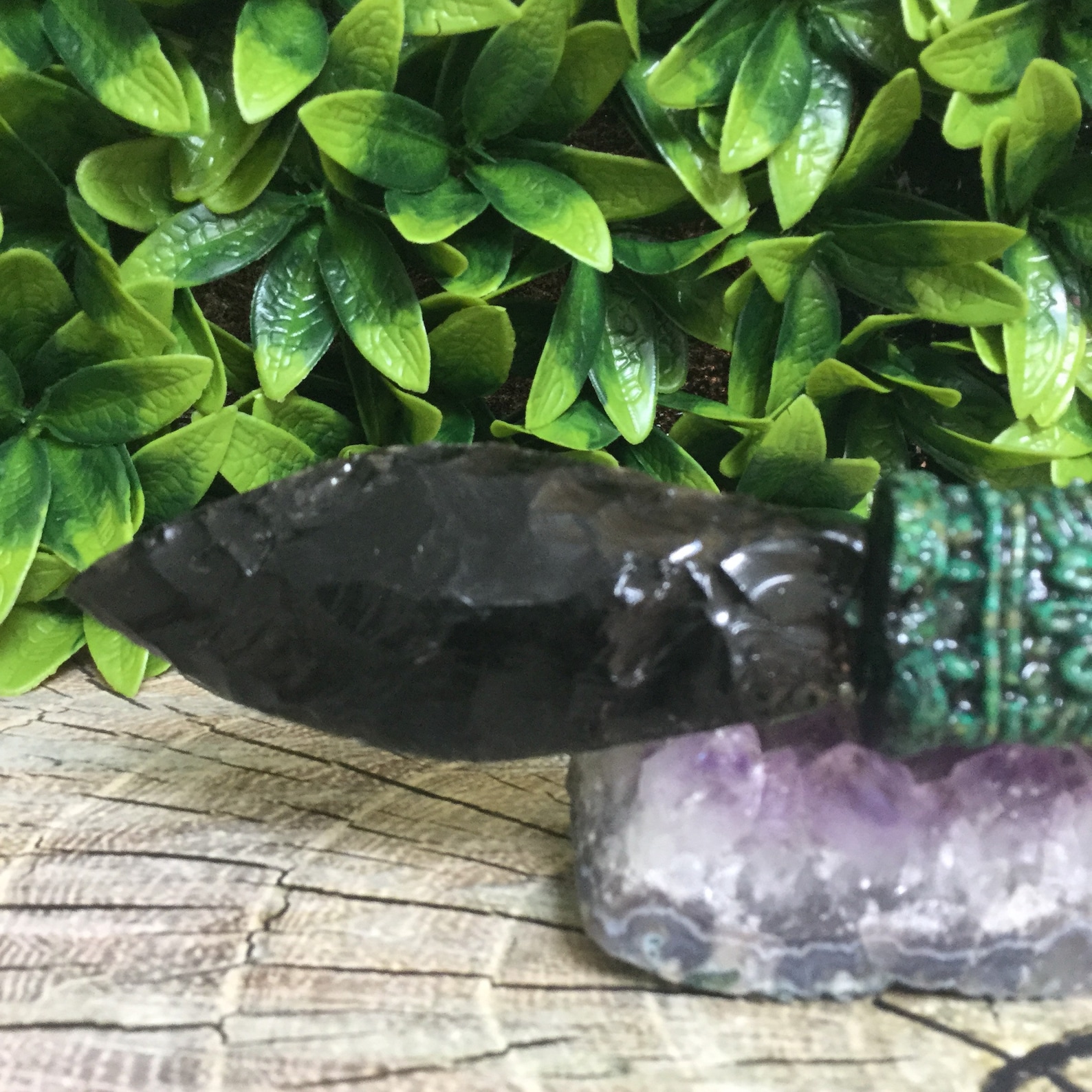 Obsidian Knife Ceremonial Obsidian Dagger | Etsy