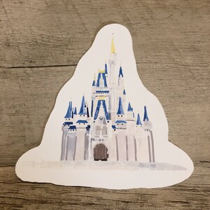 Walt Disney World Castle Sticker Cinderella's Castle - Etsy