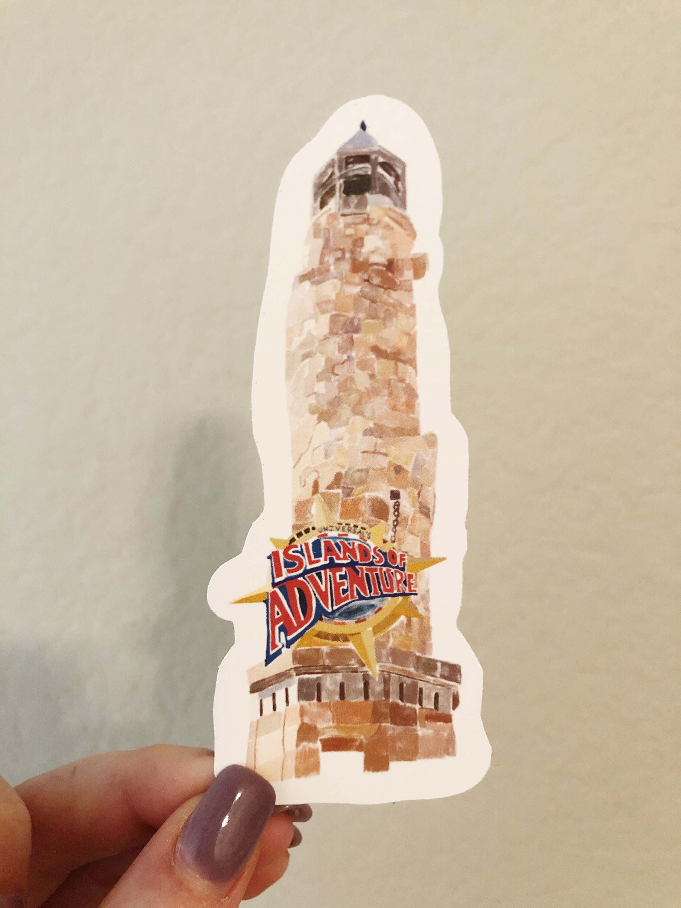 Islands of Adventure Lighthouse Sticker | Waterproof Decal - Etsy