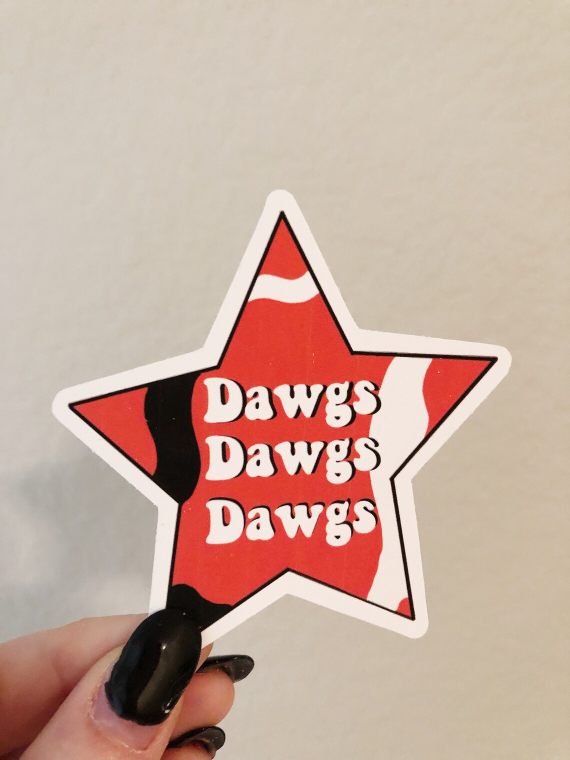 Georgia Star Sticker | UGA Dawgs Star Sticker | UGA Dawgs Sticker ...