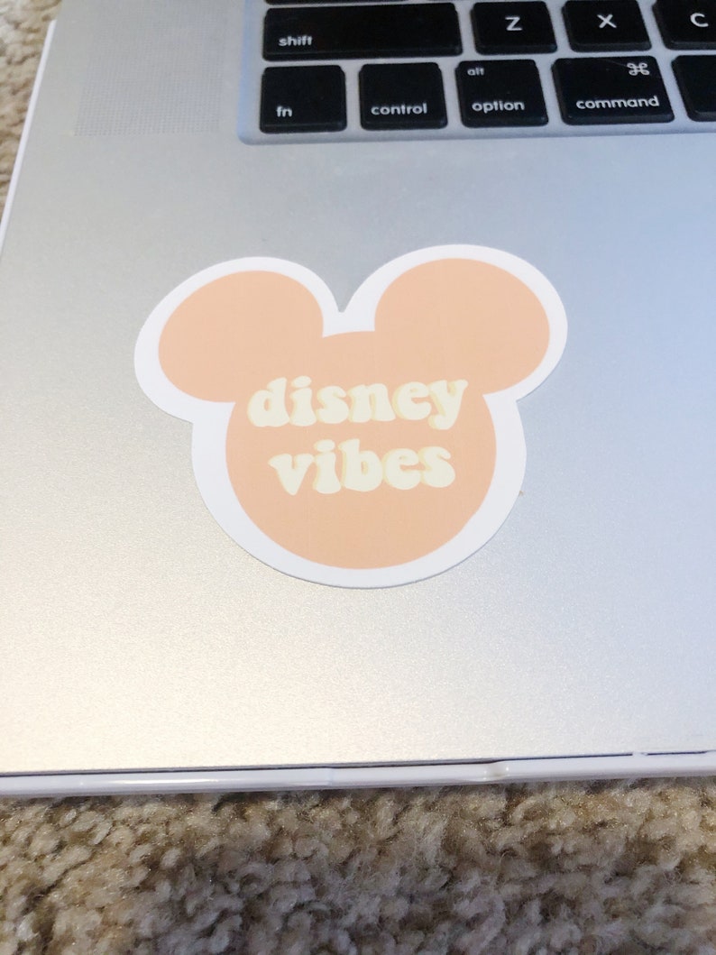 Disney Vibes Sticker Disney Sticker Mickey Mouse Sticker | Etsy
