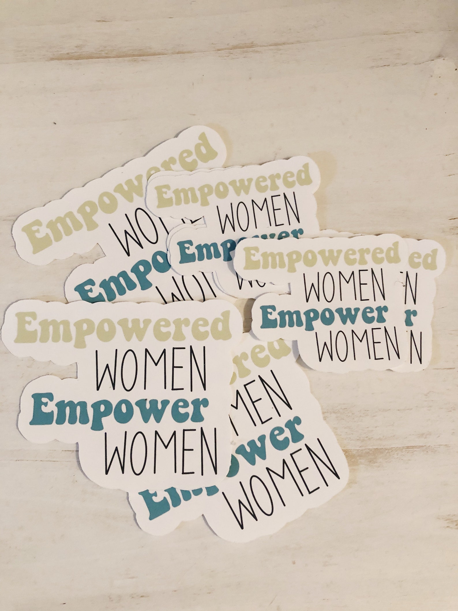 Empowered Women Sticker Empowered Women Empower Women Laptop - Etsy